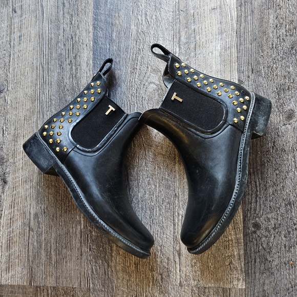 Ted Baker | Shoes | Ted Baker Studded Rain Chelsea Boot | Poshmark